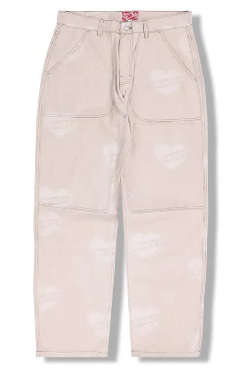 PLEASURES X Shorty's Heart Ultra Loose Fit Work Pants