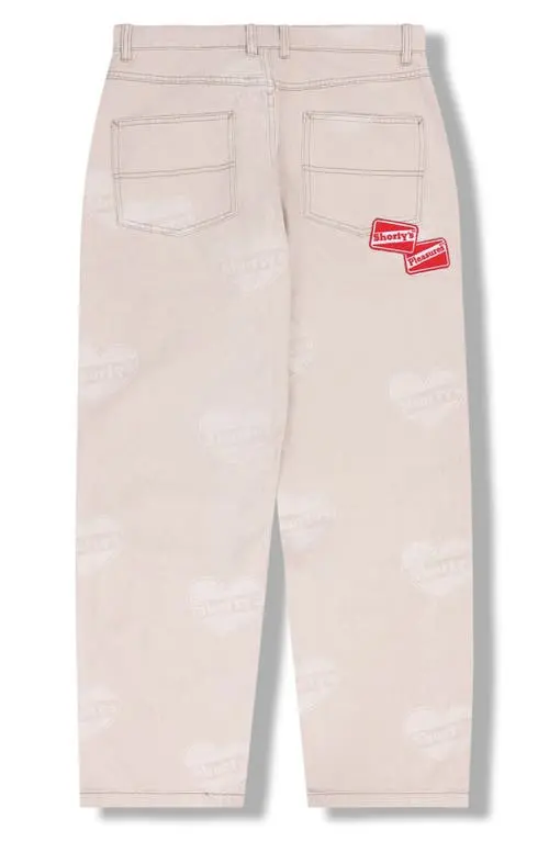 PLEASURES X Shorty's Heart Ultra Loose Fit Work Pants