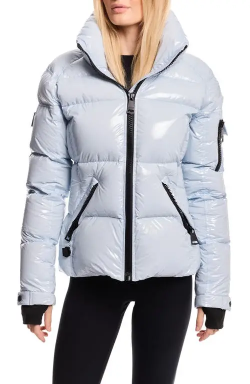 Sam. Freestyle Water Resistant Down Puffer Coat - Frost