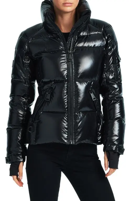 Sam. Freestyle Water Resistant Down Puffer Coat - Jet