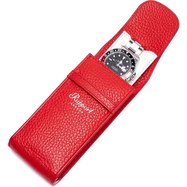RAPPORT LONDON Portobello Watch Pouch - Red