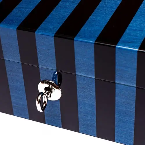 RAPPORT LONDON Labyrinth Ten Watch Box - Blue