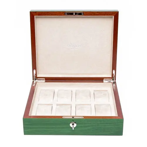 RAPPORT LONDON Heritage Eight Watch Box - Green