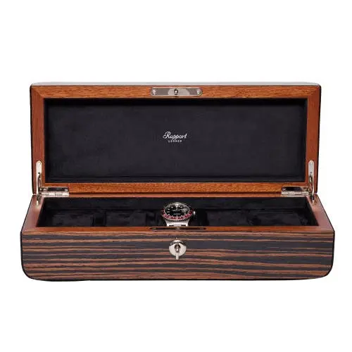RAPPORT LONDON Mayfair Five Watch Box - Brown