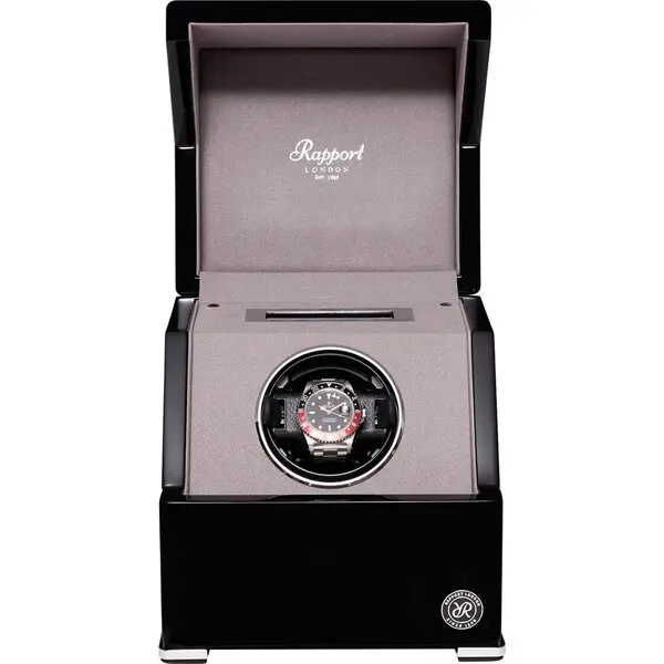 RAPPORT LONDON Perpetua Iii Single Watch Winder - Ebony