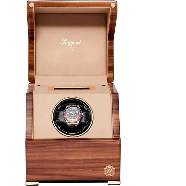 RAPPORT LONDON Perpetua Iii Single Watch Winder - Walnut
