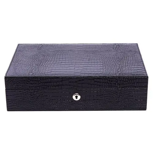 RAPPORT LONDON Brompton Ten Watch Box - Black