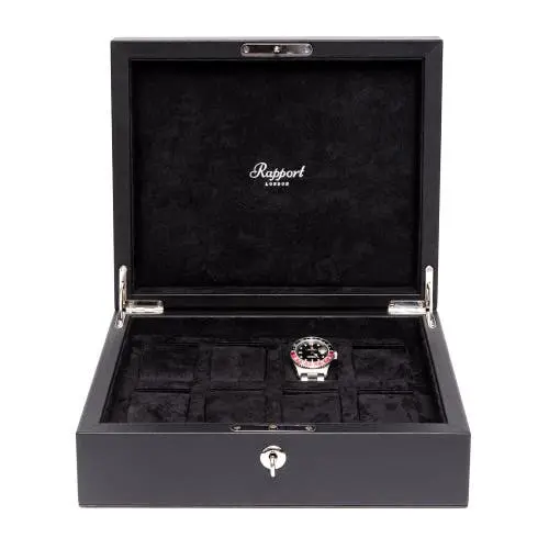 RAPPORT LONDON Vantage Eight Watch Box - Black