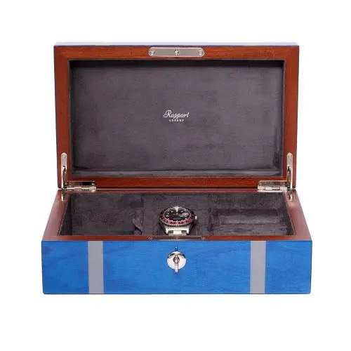 RAPPORT LONDON Carnaby Watch And Accessory Box - Blue