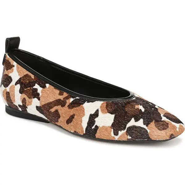 27 EDIT NATURALIZER Carla Leather Ballet Flat - Brown Multi