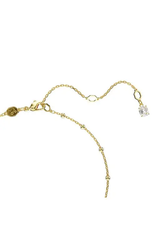 SWAROVSKI Imber Crystal Station Y-necklace - Gold