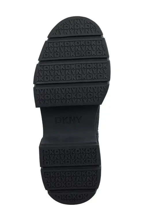 Dkny Frankie Faux Shearling Lug Sole Bootie
