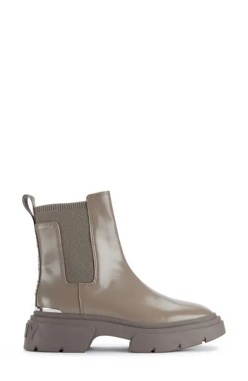 Dkny Fenella Lug Sole Chelsea Boots - Ash