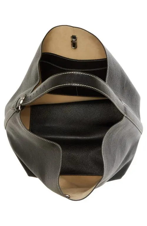TOTEME Leather Tote - Black