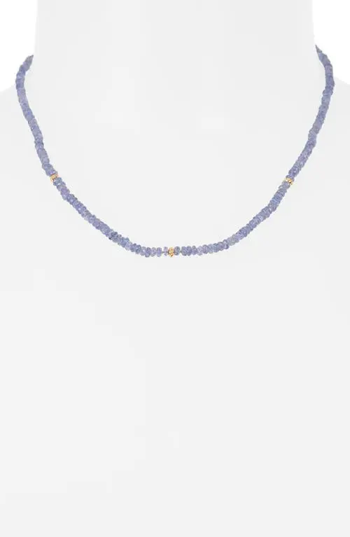 Anzie Bohme Tanzanite Beaded Necklace - Purple