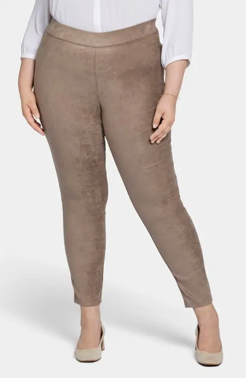 NYDJ Suede Leggings - Saddlewood