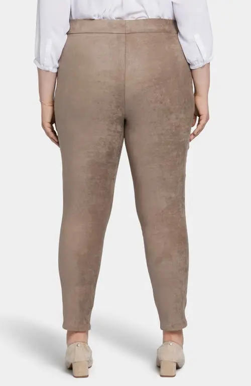 NYDJ Suede Leggings - Saddlewood