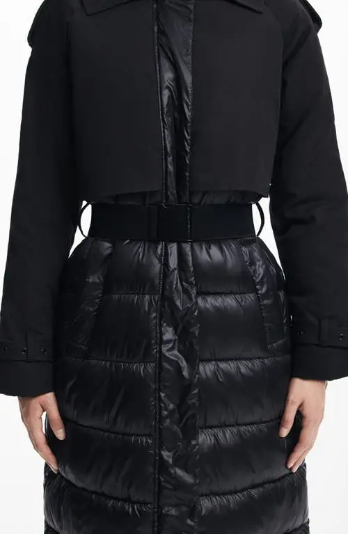 Desigual Estocolmo Layered Puffer Coat