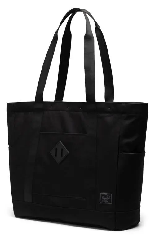Herschel Supply Co. Heritage Recycled Twill Tote - Black Tonal