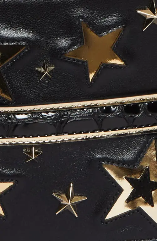 Christian Louboutin Giddy Star Embellished Wide Leather Belt  display picture 1
