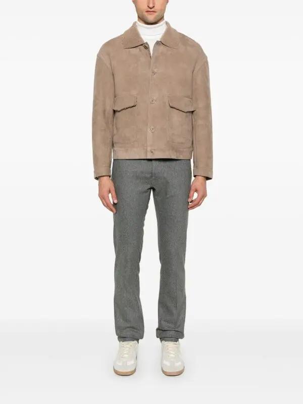 SALVATORE SANTORO Suede Jacket