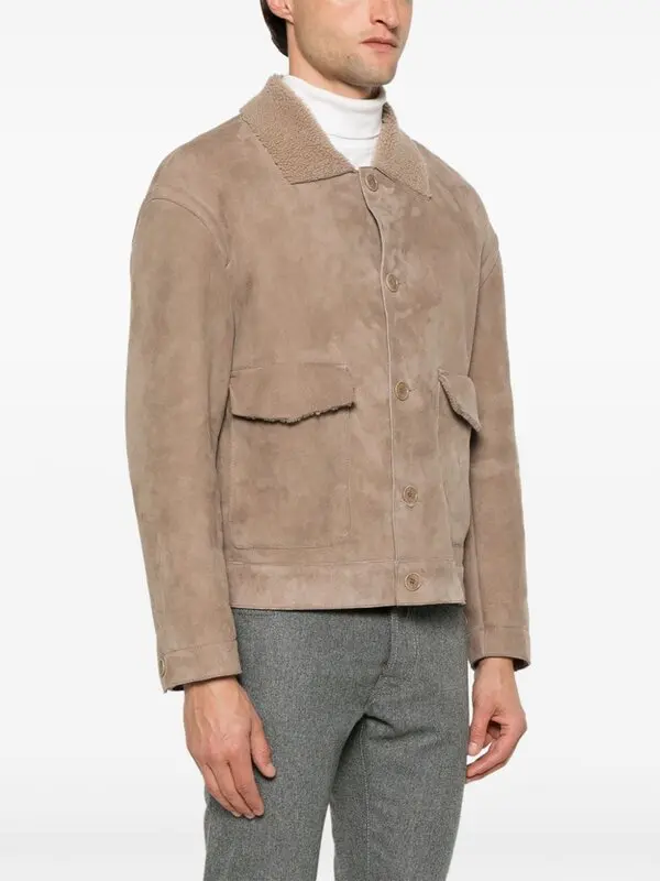 SALVATORE SANTORO Suede Jacket
