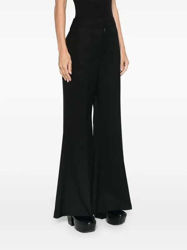 Victoria Beckham Kick Trousers - Black