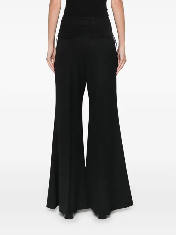 Victoria Beckham Kick Trousers - Black