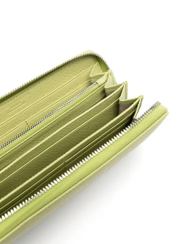 GIANNI CHIARINI Leather Wallet - Green