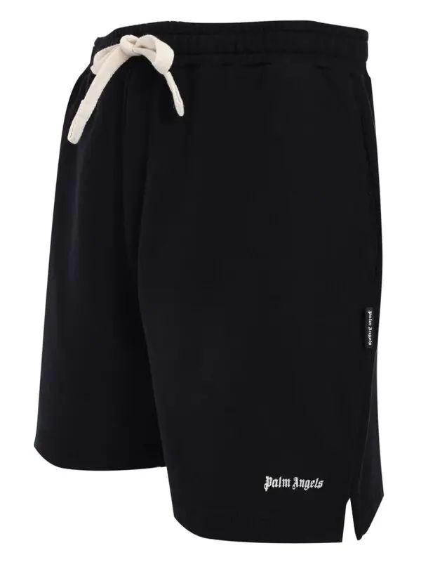 Palm Angels Elasticated Shorts - Black