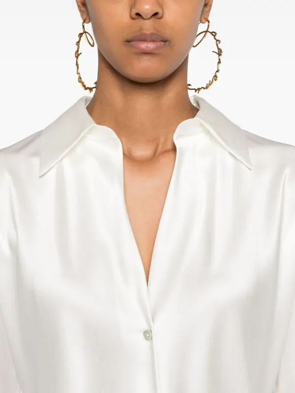 Vince Satin Shirt - White