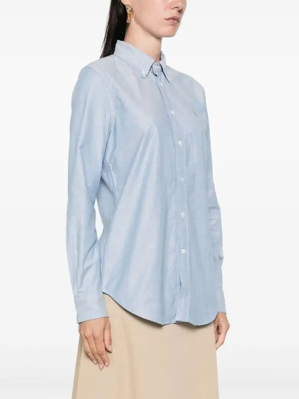 Polo Ralph Lauren Cotton Blend Canvas Button-down Shirt