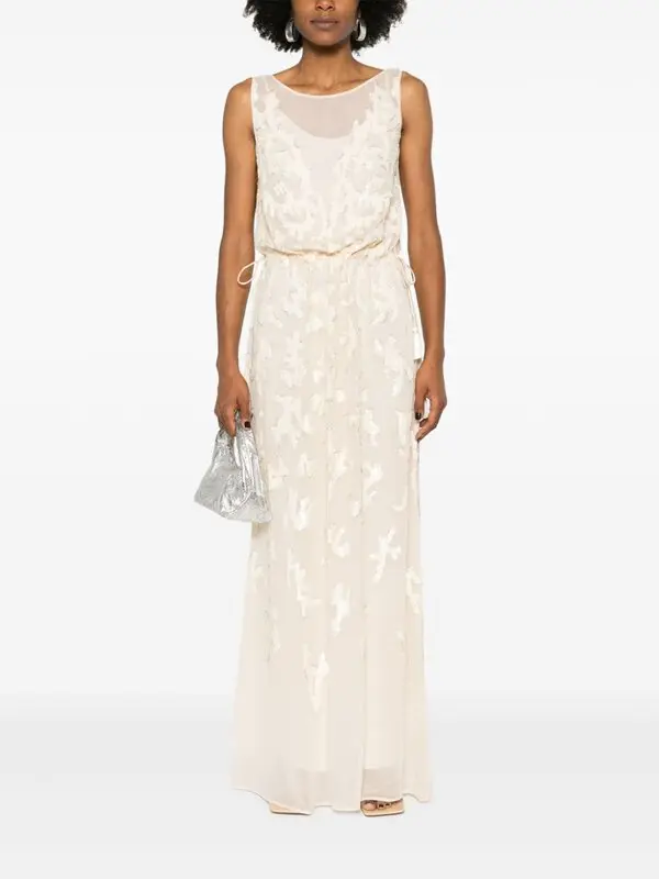 Max Mara Jazz Sequin-embellished Maxi Dress