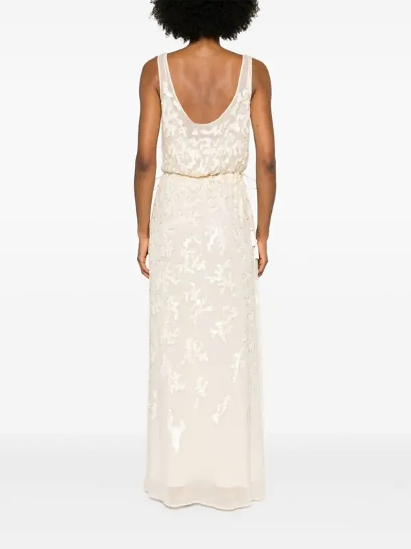 Max Mara Jazz Sequin-embellished Maxi Dress