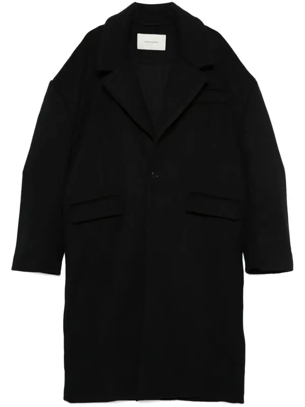 Entire Studios Basilica Coat - Black | Editorialist