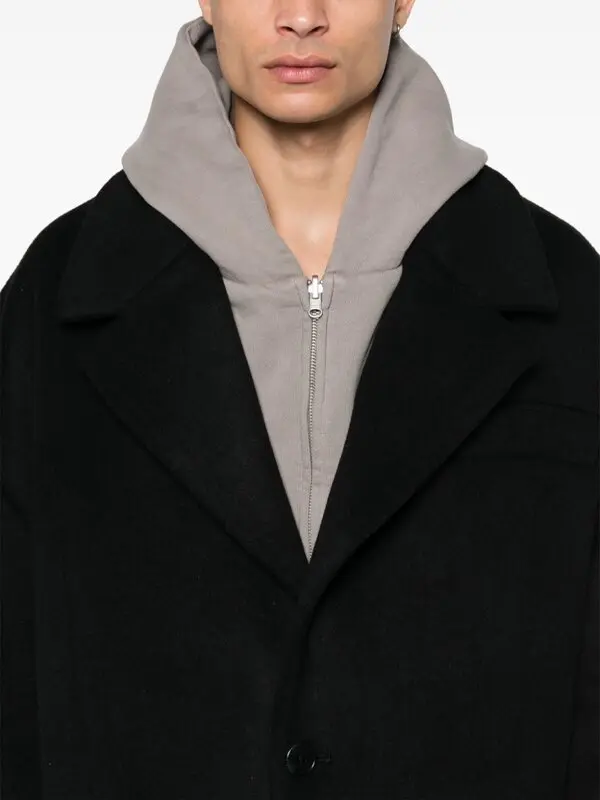 Entire Studios Basilica Coat - Black | Editorialist