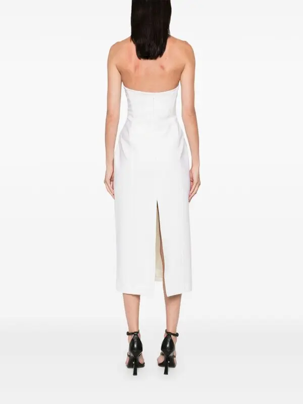 Giuseppe Di Morabito Strapless Midi Dress