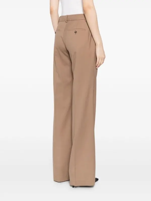 Paul Smith Pressed-crease Wool Trousers