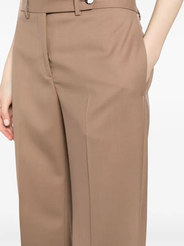 Paul Smith Pressed-crease Wool Trousers