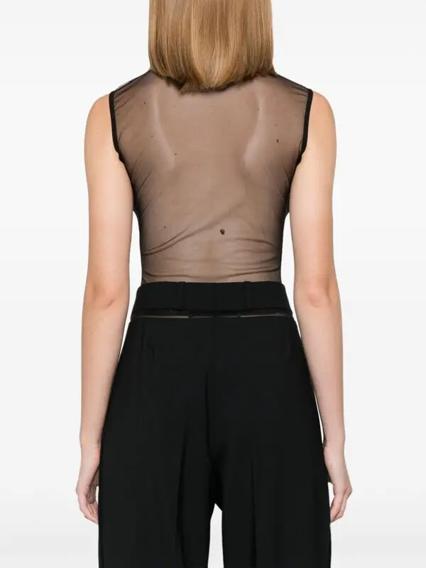 NENSI DOJAKA Semi-sheer Bodysuit