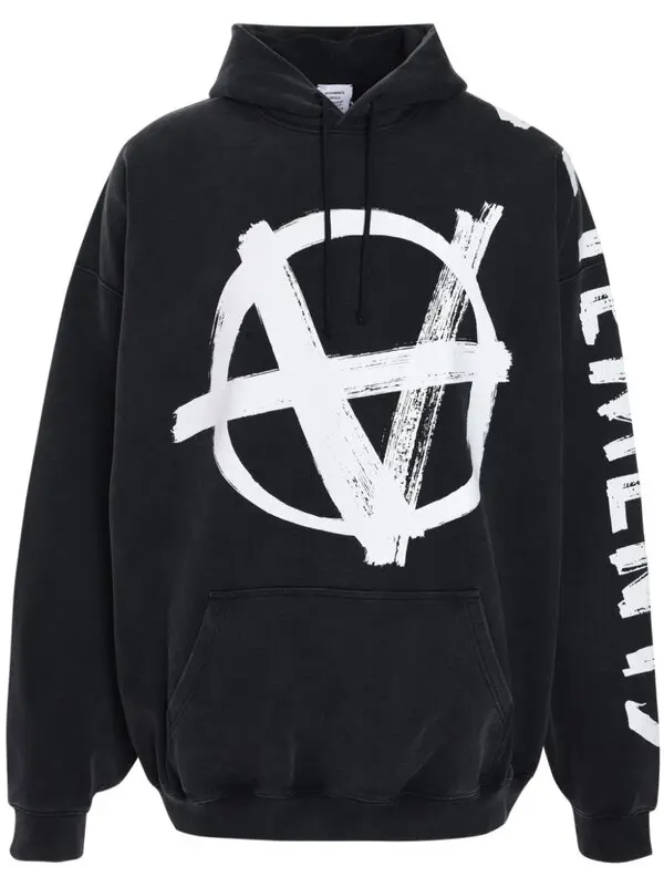 Vetements Double Anarchy Hoodie