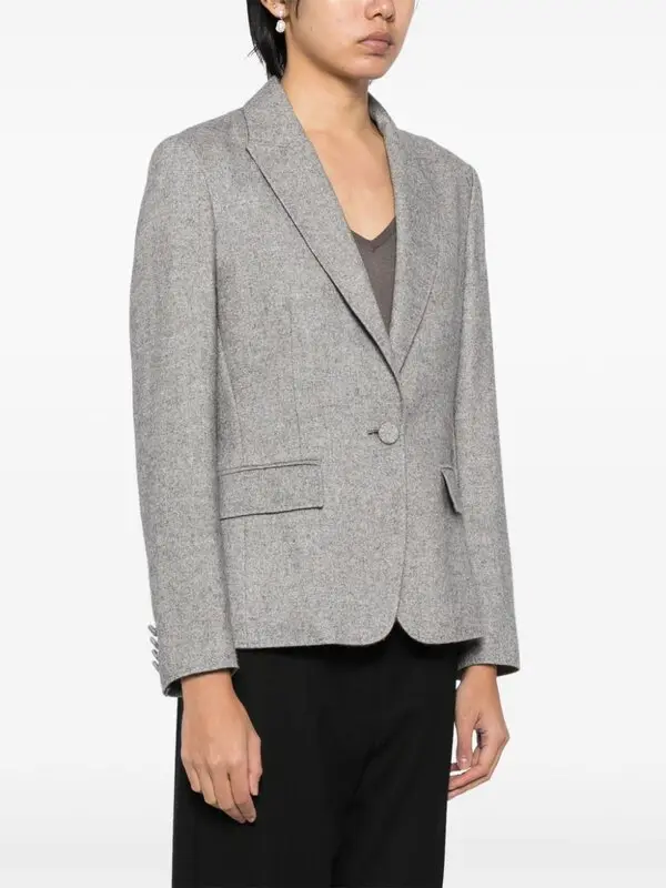 N.peal Wool-blend Single-breasted Blazer