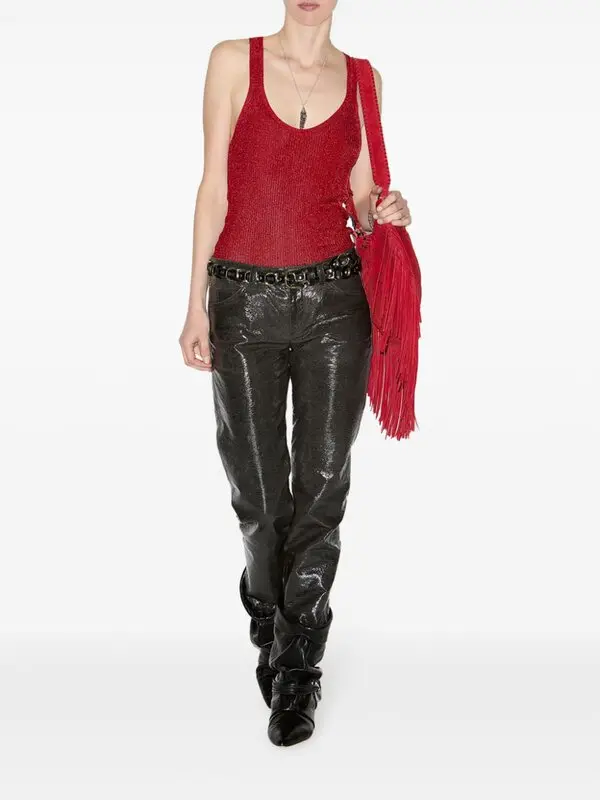 Isabel Marant Étoile Lovis Patent Trousers
