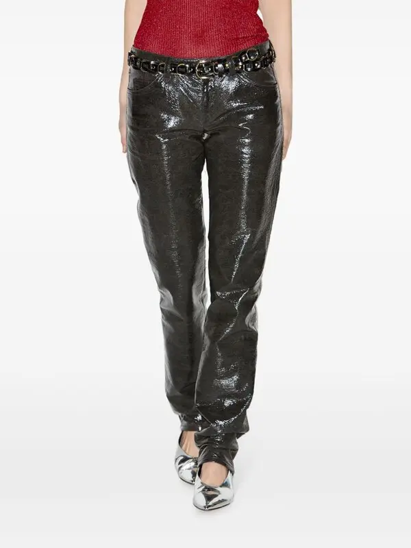 Isabel Marant Étoile Lovis Patent Trousers