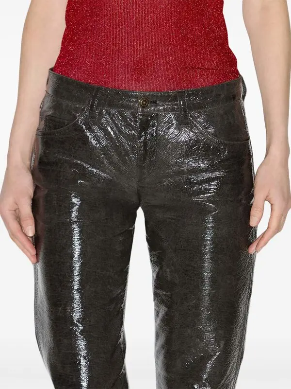 Isabel Marant Étoile Lovis Patent Trousers