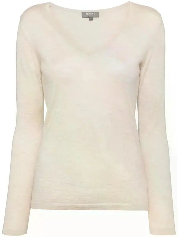 N.peal V-neck Jumper