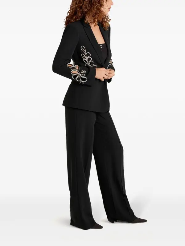 Cinq À Sept Cheyenne Embellished Blazer - Black