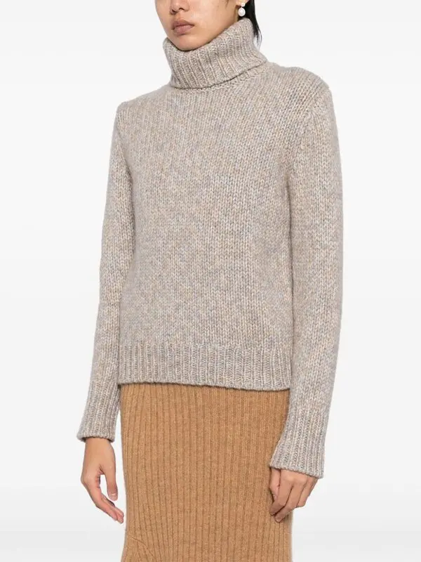N.peal Hazel Marl Jumper - Brown