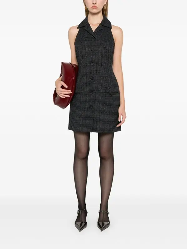 Philosophy Di Lorenzo Serafini Houndstooth Mini Dress