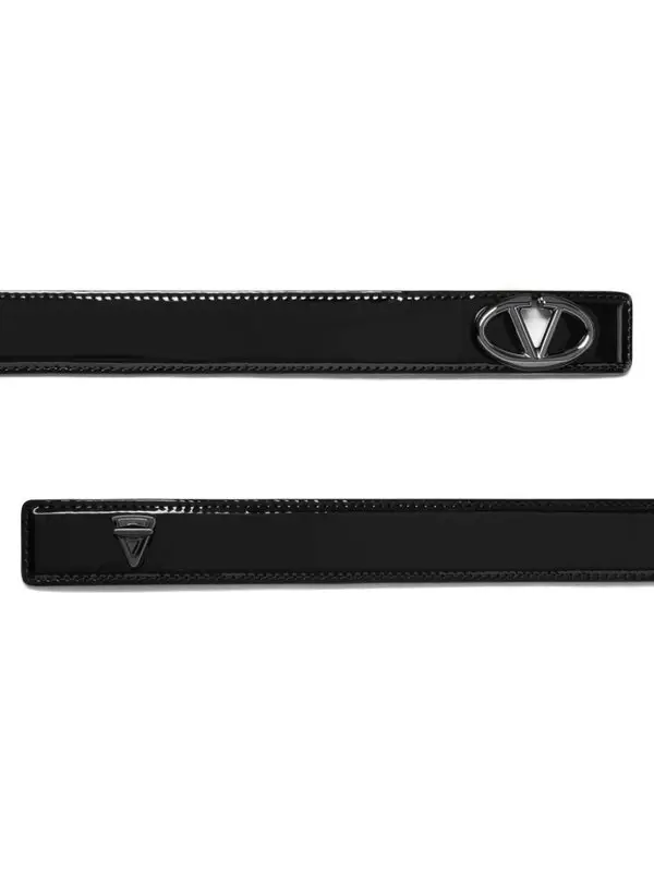 Valentino Garavani 30mm Vlogo The Bold Edition Belt - Black